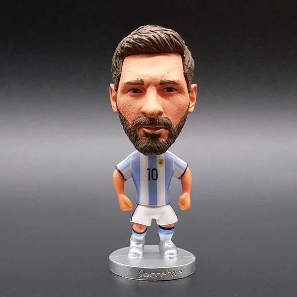 Soccerwe World National Team Soccer Star Player Action Figure Model ...
