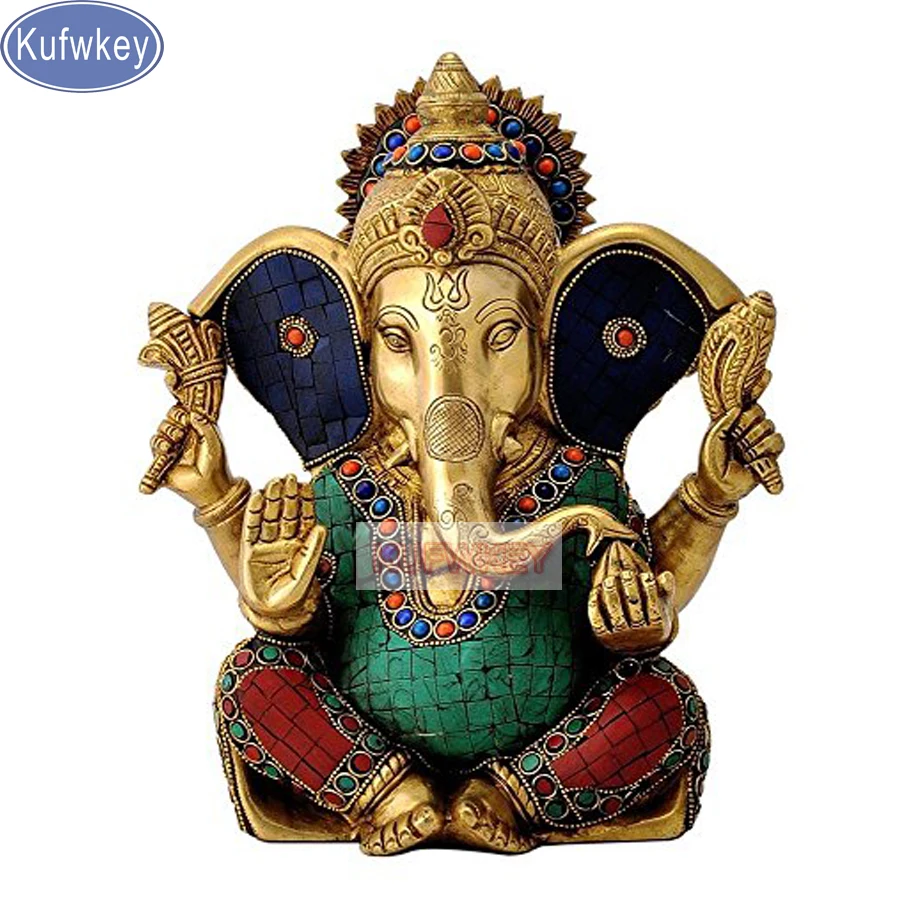 5d Cross Stitch,diamond Painting"hindu Elephant God"diamond Embroidery ...