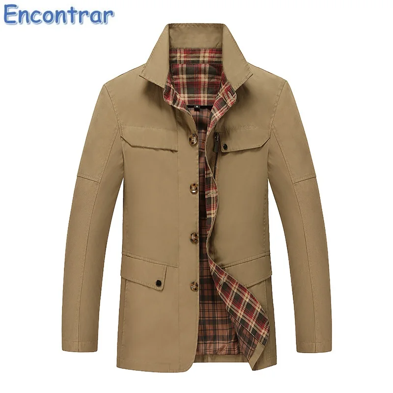 Encontrar Mens Jackets and Coats Plus Size 4XL Spring Autuumn Cotton ...