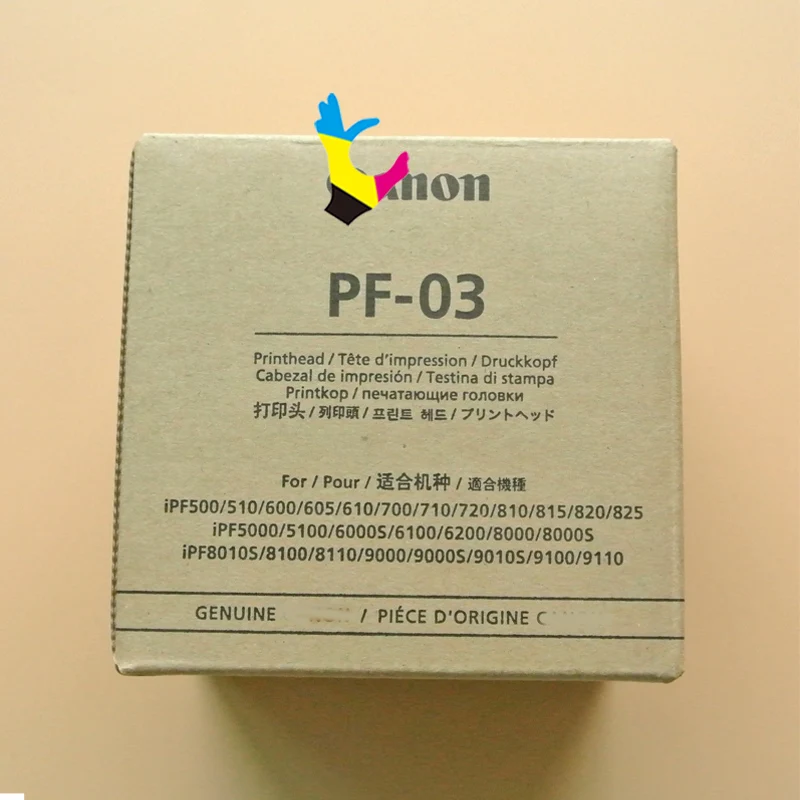 순수하고 새로운 PF 03 프린트 헤드 프린트 헤드 캐논 IPF500 IPF510 IPF600 IPF605 IPF610 PF ...