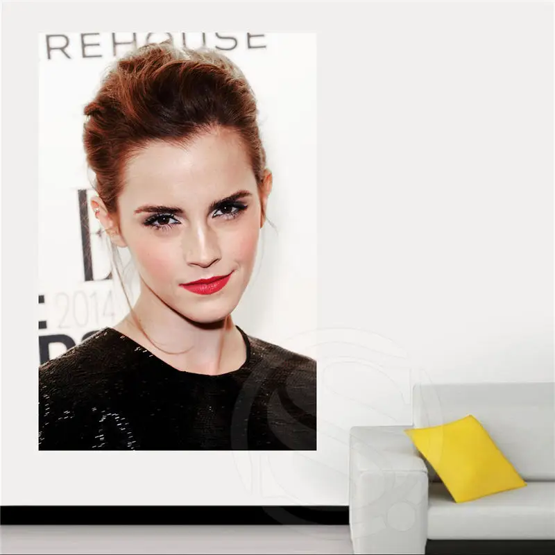 Hot Sale Classic Custom Emma Watson Home Decor Creative Art Poster ...