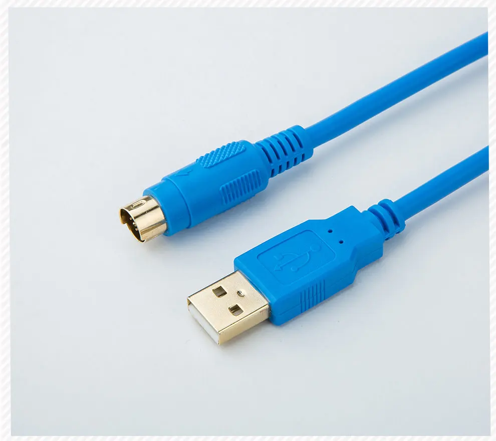 Câble-fil,Câble de programmation USB-SC09-FX isolé, adapté à Mitsubishi ...