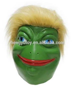 Funny Ridiculous Spoof Meme American President Frog Trump Mask|trump ...