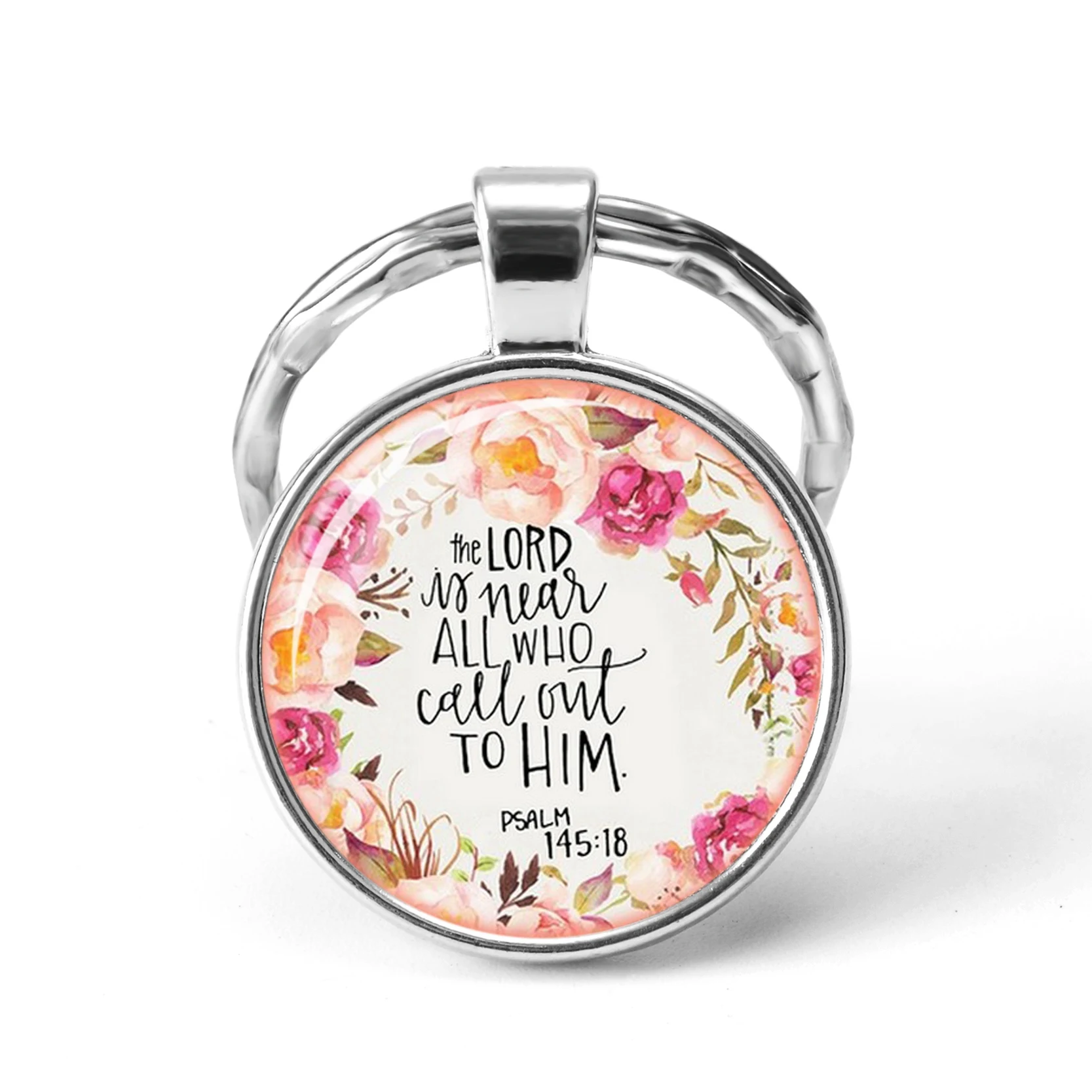 Aliexpress.com : Buy 2018 Newest Metal Key Chains Bible Verse Pendant ...