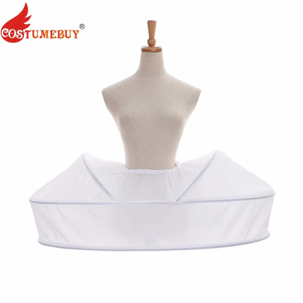 CostumeBuy Falda interior de crinolina Rococo para mujer, enagua ...