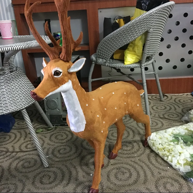 Wedding flowers designing fur Props decoration deer big size 2pieces ...