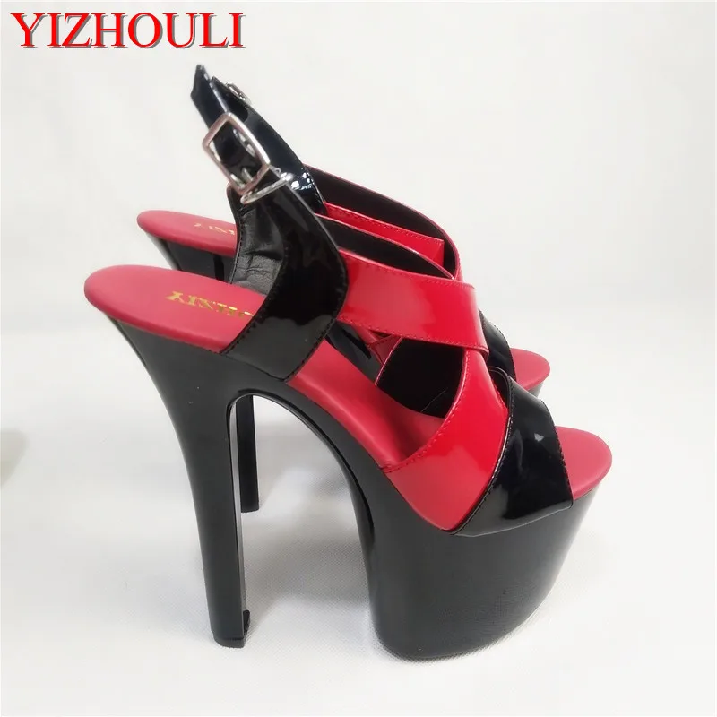 Aliexpress.com : Buy Women's 17cm High Heels Platform Sandals Gorgeous ...