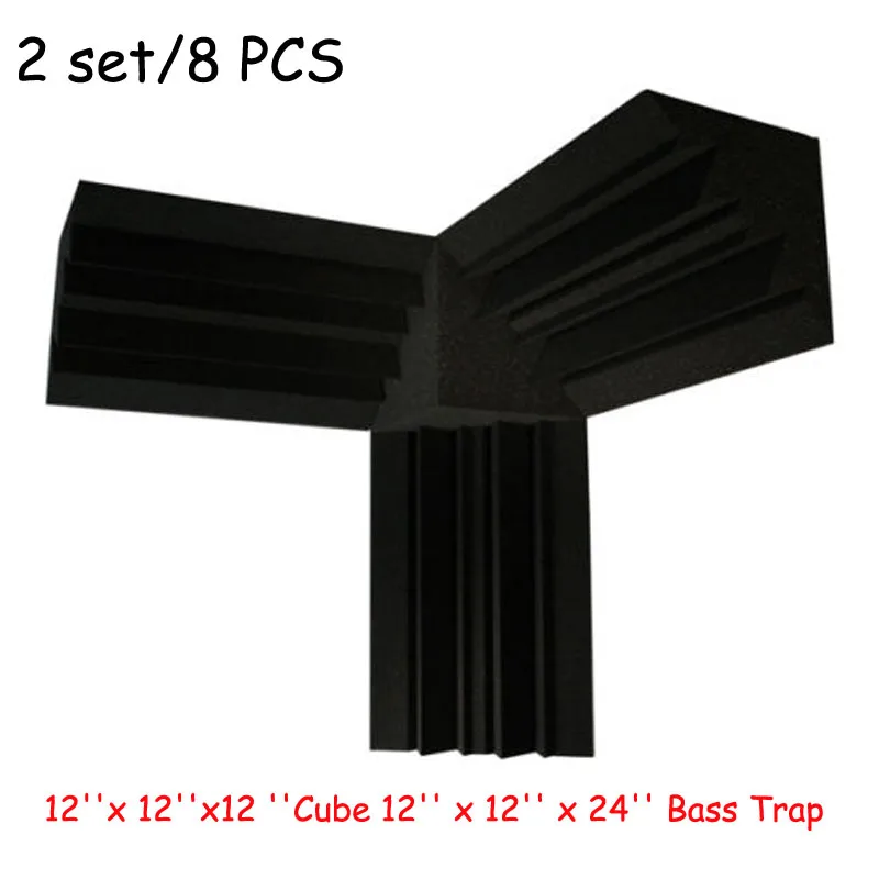 Acoustic Foam Corner Bass Trap Corner Wall – Acoustic Foam Canada
