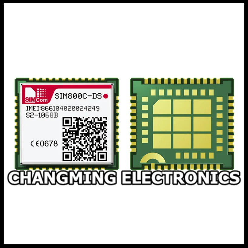 SIM800C DS SIMCOM The four frequency 850/900 850/900 / MHZ GSM/GPRS ...