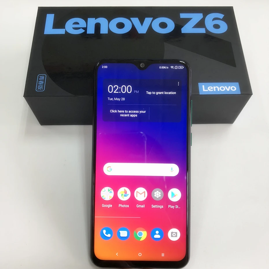 Смартфон lenovo Z6 Lite, Восьмиядерный процессор Snapdragon 710, 2,2 ГГц, 6,3 дюйма, 2340*1080 P ...