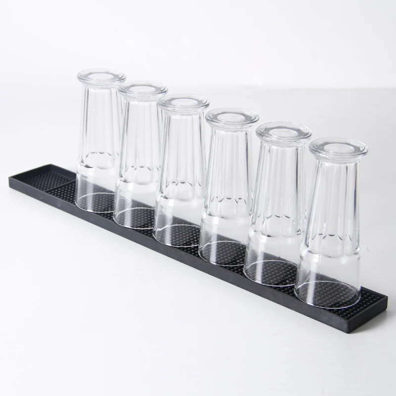 Soft PVC Bar Mat Rubber Drip Mats Pub Decoration Heat Resistant ...