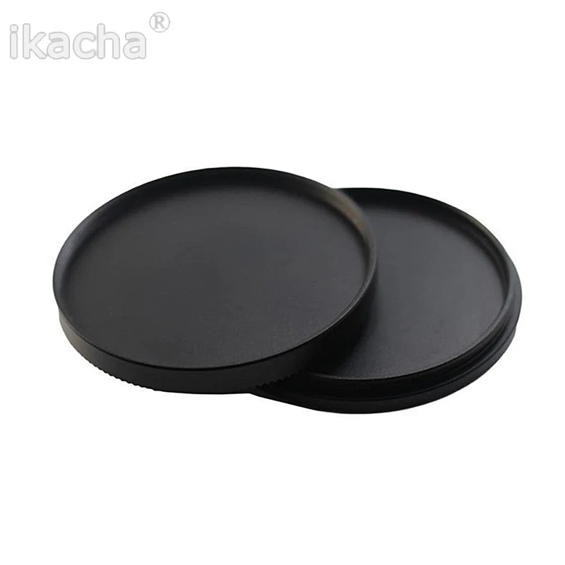 49mm Metal Screw-in Lens Cap Filter Protetive Cover Storage Case Set ...