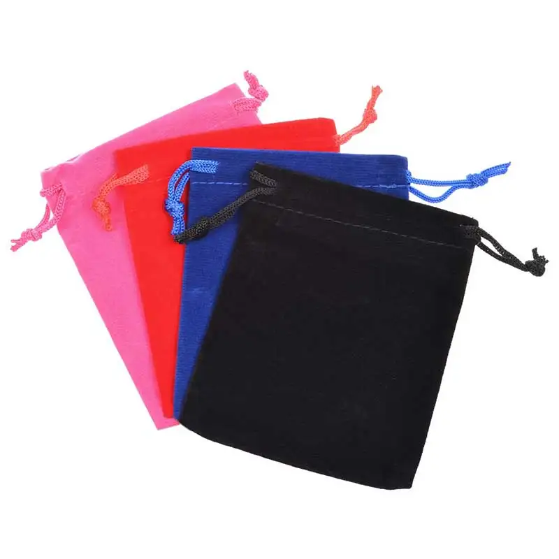 1set 3" X 4" Velvet Drawstring Pouch Bag/Jewelry Bag Christmas/Wedding ...