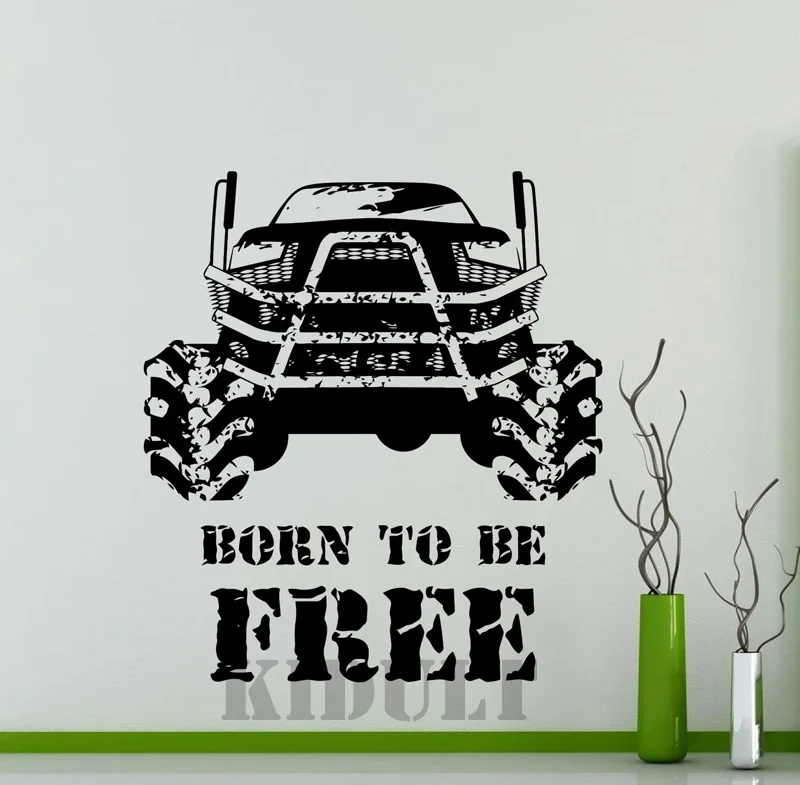 Creative-SUV-Wrangler-Car-Garage-Wall-Stickers-Vinyl-Stickers-Wall ...