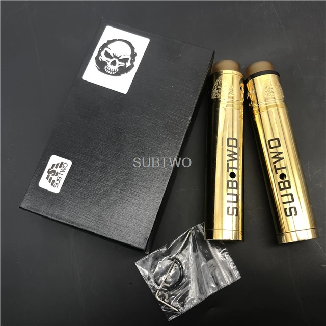 New Subtwo Mech Mod 24mm Diameter 18650 Battery Vape Pen Mechanical Mod ...