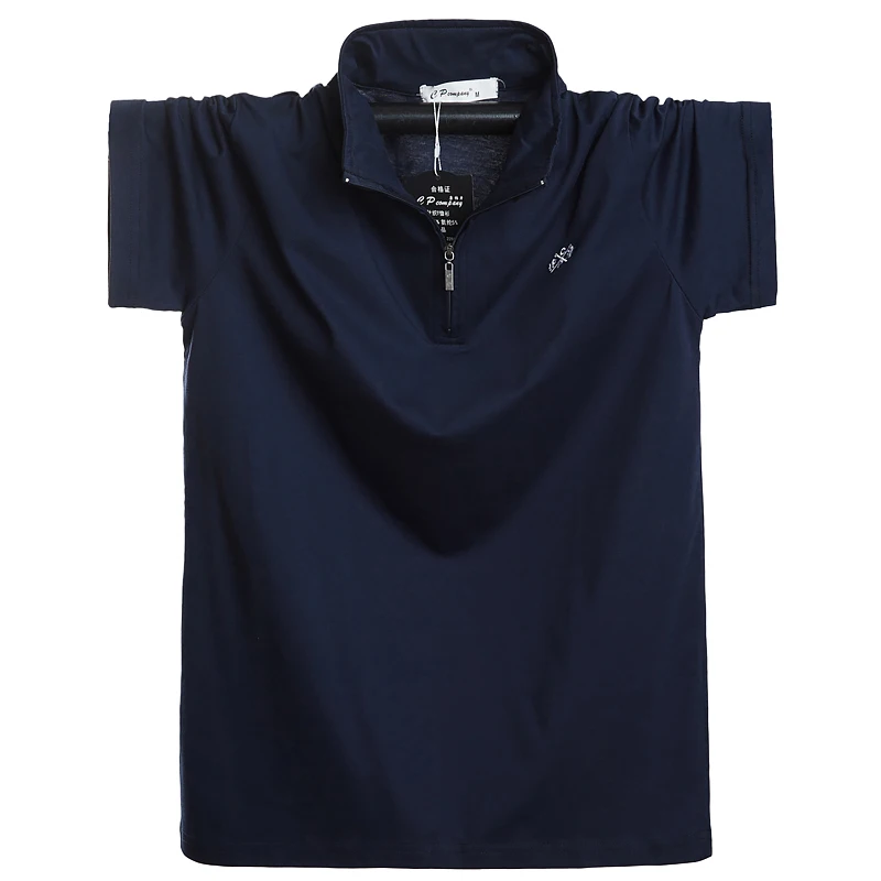 Polo de algodón de manga corta para hombre, ropa de marca, transpirable ...