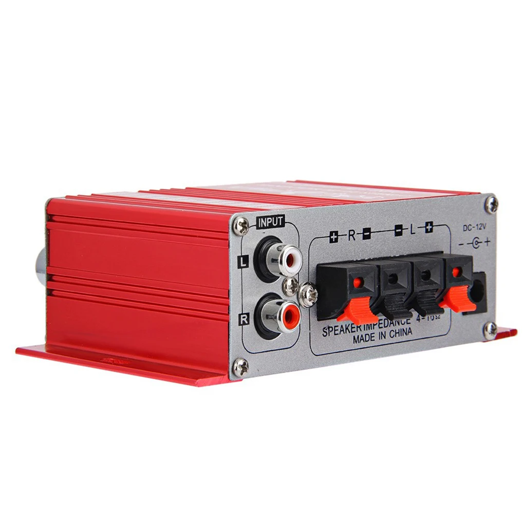 HY2001 Small Power Amplifier Motorcycle Auto Car Home HiFi Stereo Audio ...