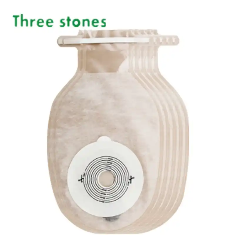 one piece open colostomy ileostomy bag ostomy drainable pouch for stoma ...