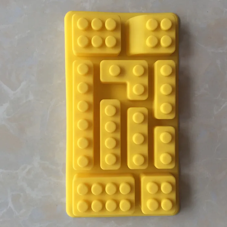 Building Blocks DIY lego toy silicone cake mold ,children Building ...