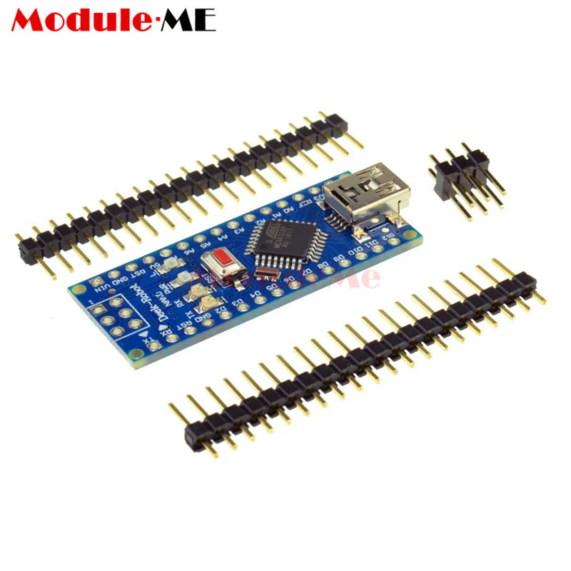 Mini USB PL2303TA Nano 4.0 Nano 3.0 ATmega328P Controller Board For ...