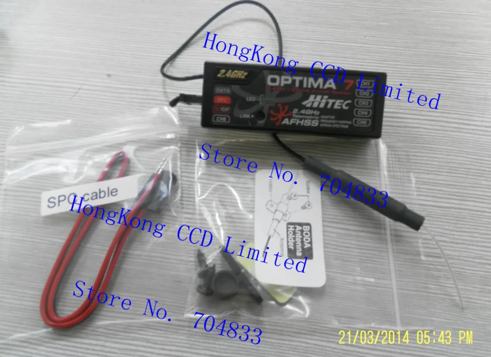 Optima7 OPTIMA 7 canales 2.4 GHz receptor 2.4G receptor de $ Number ...