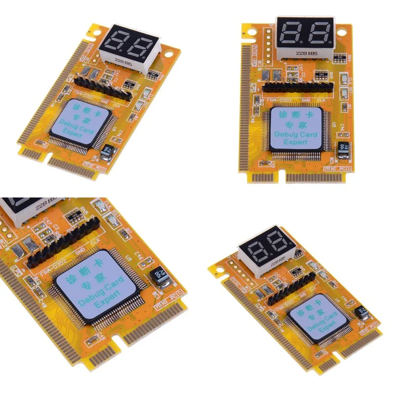 มัลติฟังก์ชั่3 In1 Debug Card Expert Mini PCI PCI E LPC PC แล็ปท็อป ...