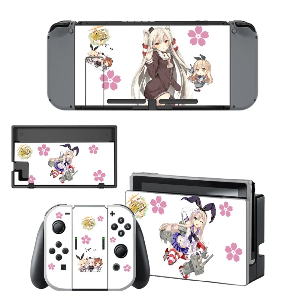 Lovelive Anime Cute Girl Skin Sticker for Nintendo Switch Console and ...