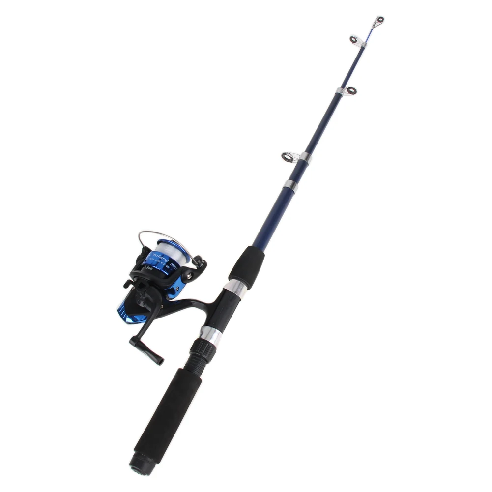 Outdoor Fishing Tool Set Compelet Starter Junior Beginner Fish Rod Reel ...