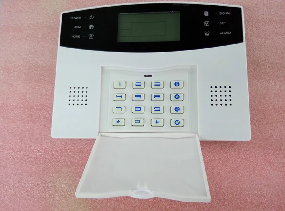 With LCD Screen GSM Alarm System 433mhz Wireless Burglar Alarm Panel on ...