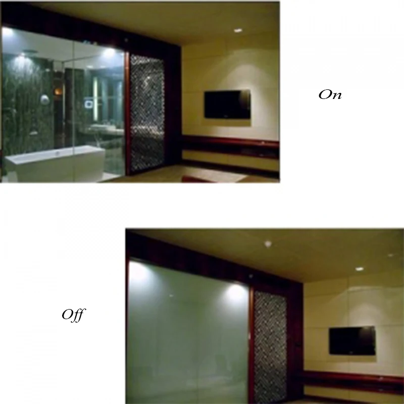 100cm100cm + power supply Adhesive Smart Switchable Glass Film Sample ...