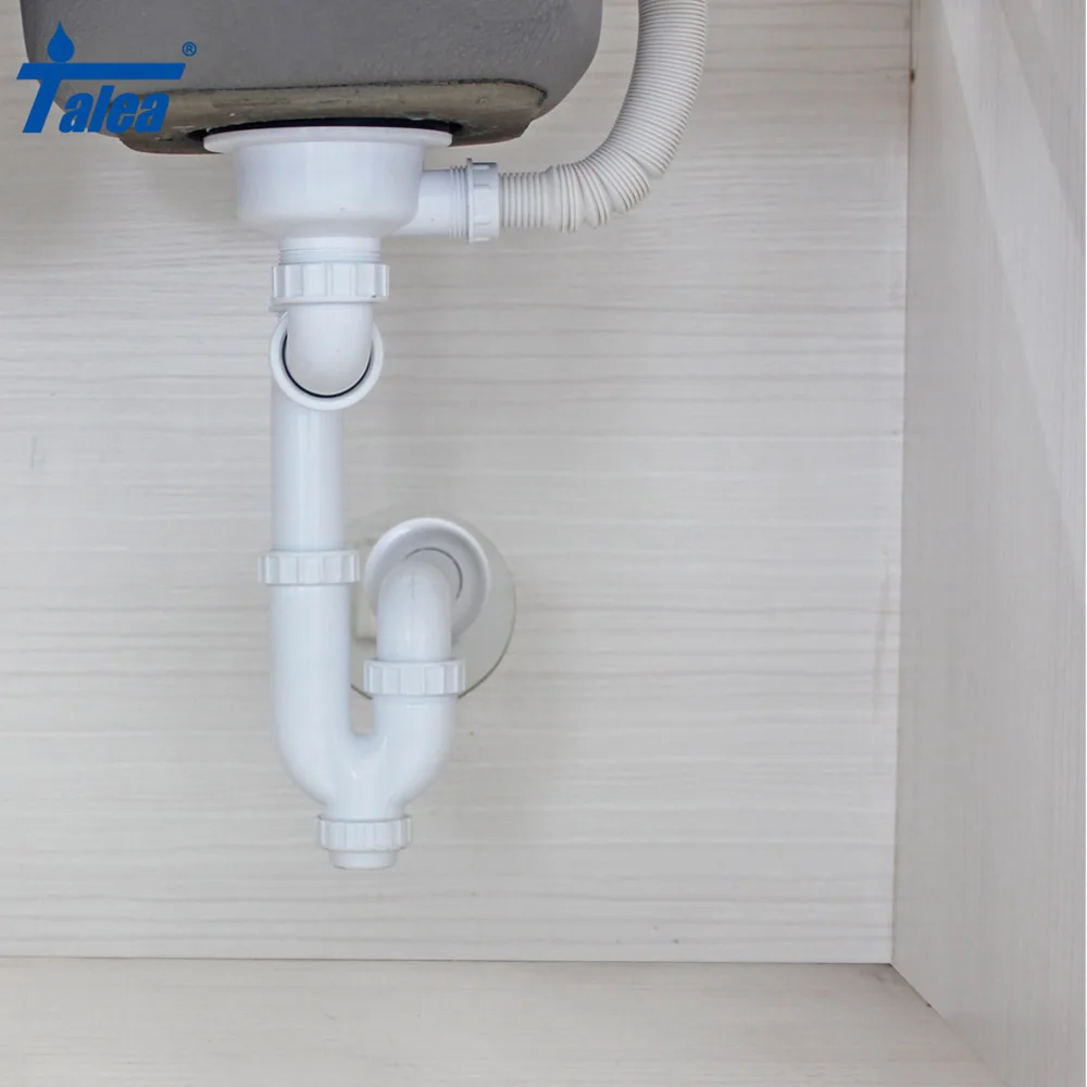 Talea 114&110mm Kitchen Sink strainer Basket Drain Set with Drain Pipes ...
