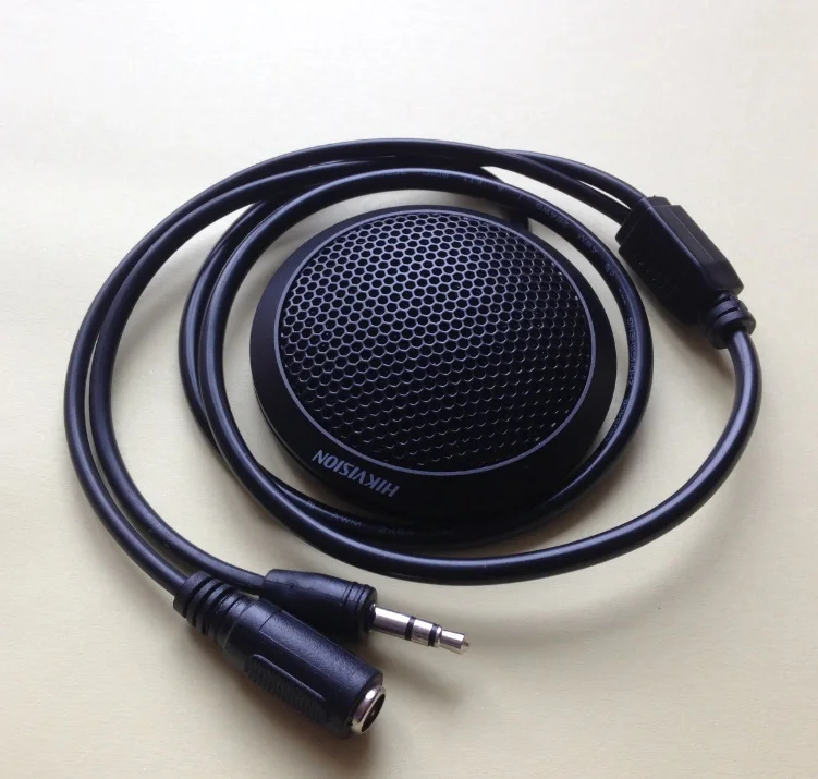 Hikvision DS-2FP2121 Desktop Microphone Direct Insertion 3.5mm For ...