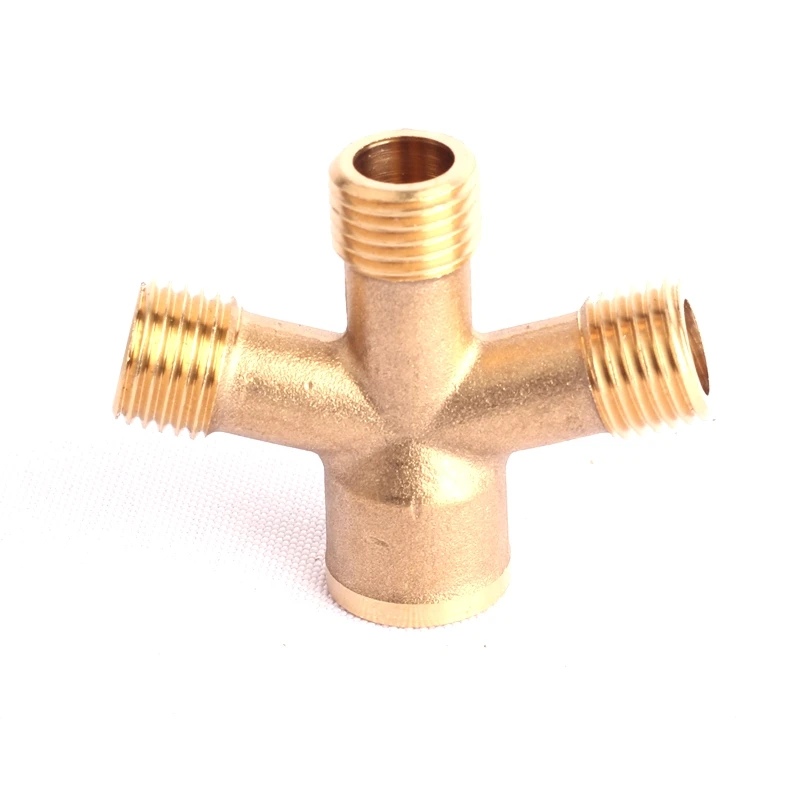 2pcs-Diameter-14mm-Brass-Cross-Hose-Splitter-Garden-Hose-Brass-Inner ...