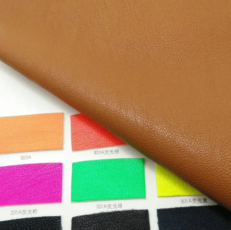 1.25mm Lengkeng Butir Kulit Kain Kulit Imitasi Kain Timbul PU Kulit ...