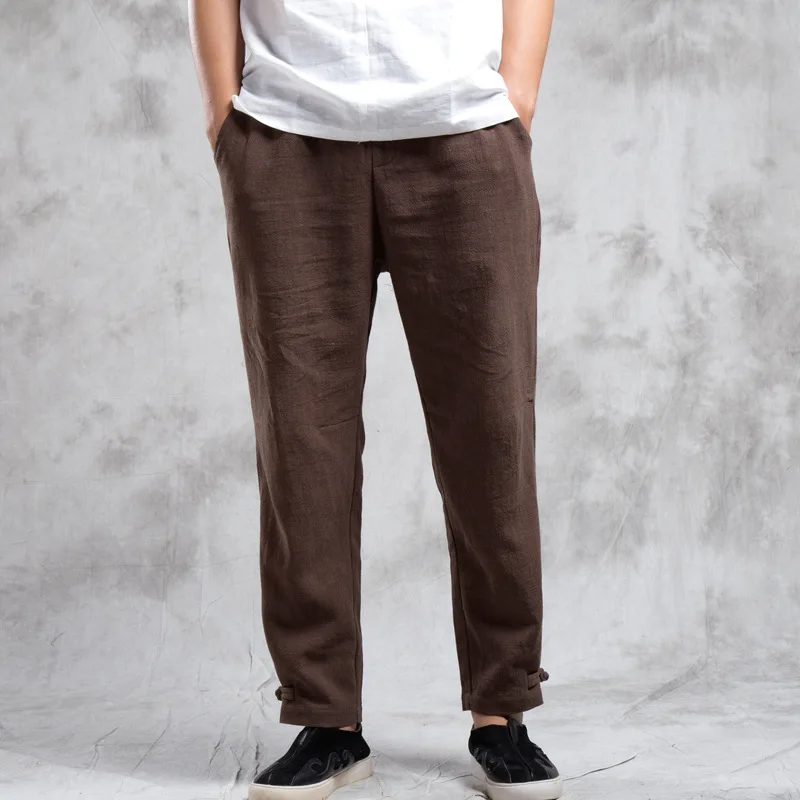 Chinese Traditional Tai Chi Kung Fu Pant Winter Heavyweight Solid