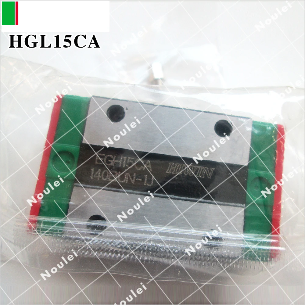 Hiwin 2ピース新しいリニアレールブロックキャリッジHGL15CA HGL15用リニアガイドレール|linear rail|linear ...