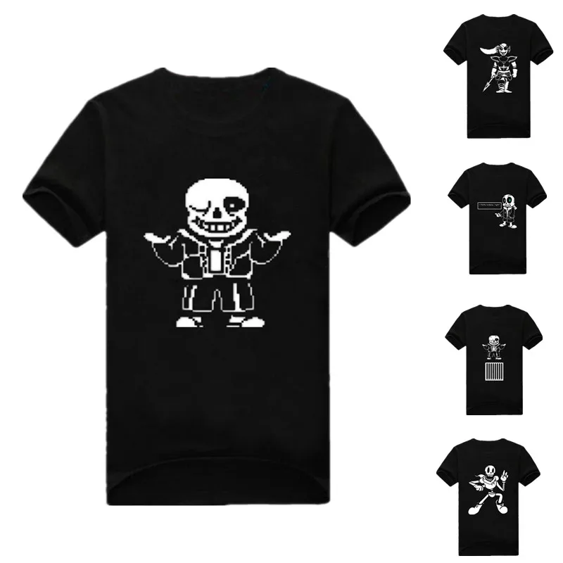 2016 New Fashion Undertale T Shirt Men Cotton Short Sleeve T shirt ...