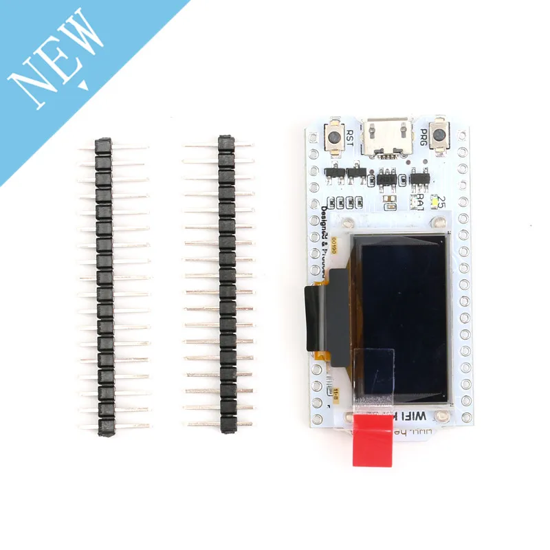 Kit WIFI ESP32, módulo de pantalla OLED azul de 0,96 pulgadas, CP2102 ...
