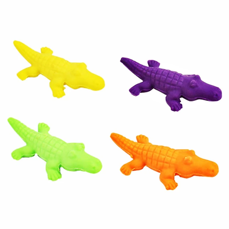 Aliexpress.com : Buy 4 Pcs/lot Creative Crocodile Shape Eraser ...