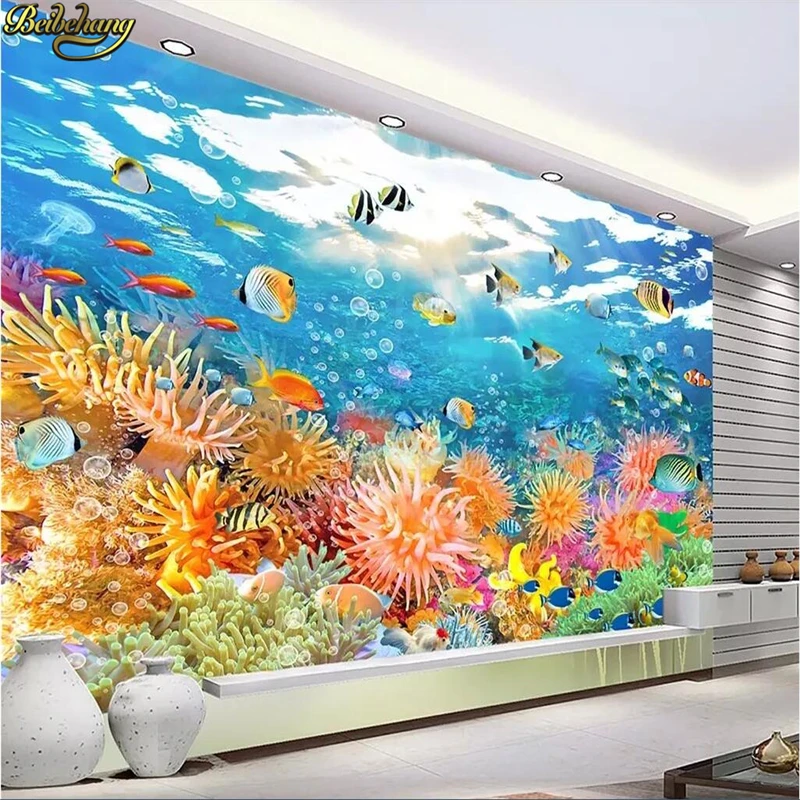 Bunte Korallenriff Tapete