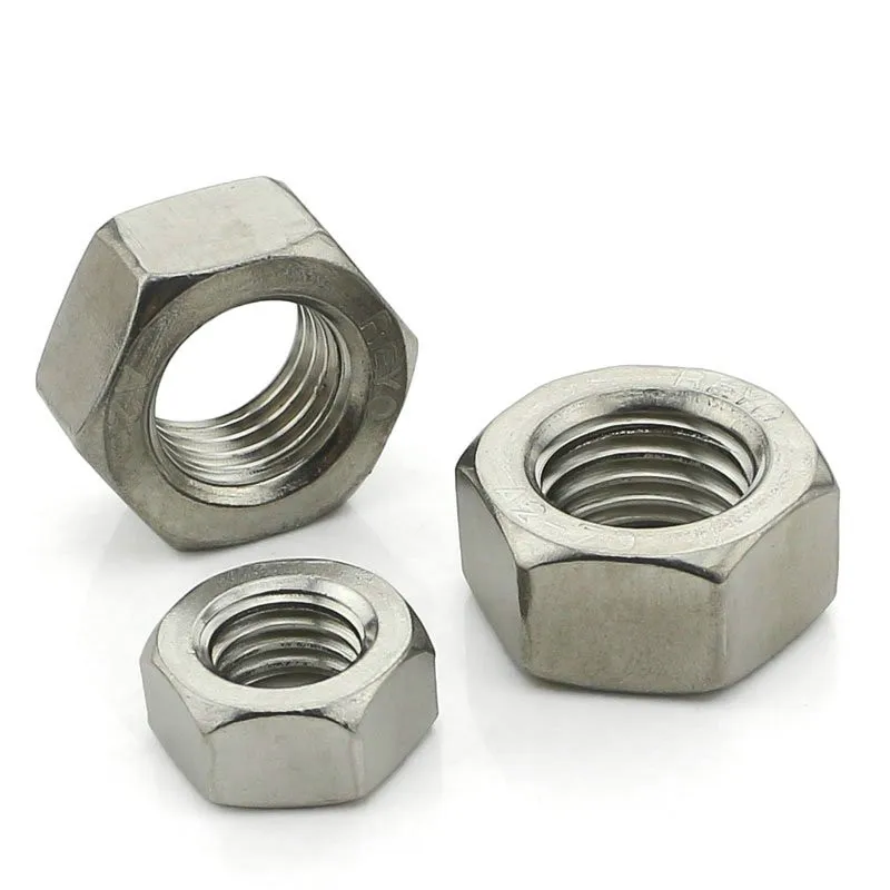 10PCS M6 DIN934 A2 70 316 Stainless Steel Six Angle Nut-in Nuts from ...