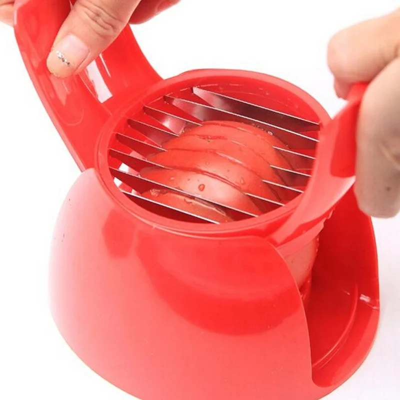 1 Pcs Delicate High Quality Kitchen Tools Tomato Slicer Vegetables Fruits Cutter In Shredders