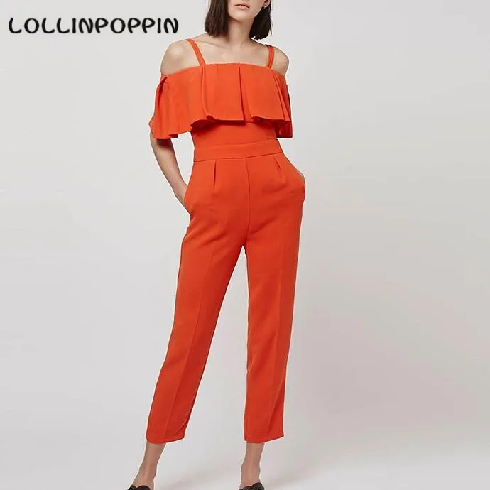 Online Buy Wholesale orange jumpsuit from China orange jumpsuit ...