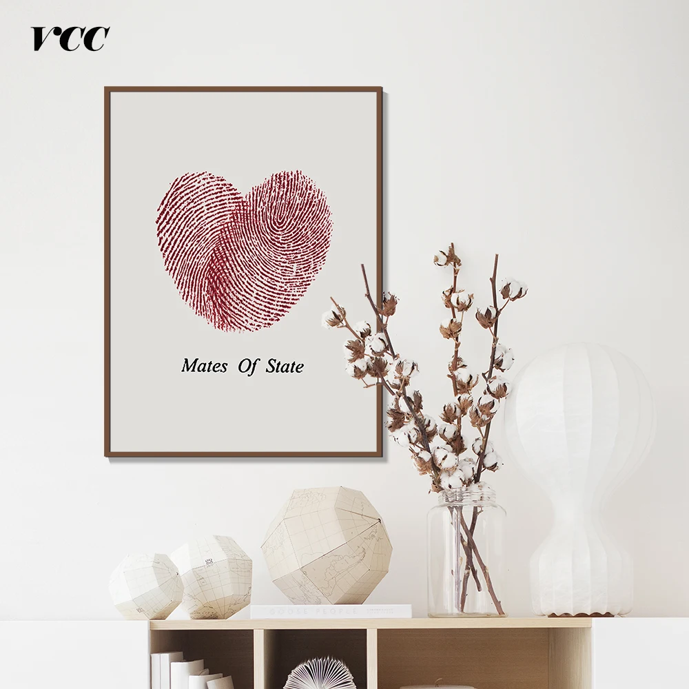 Fingerprint Picture Abstract Wall Art Canvas Painting,Wall Pictures For ...