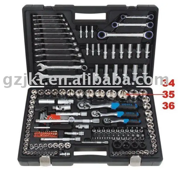 LICOTA 170PCS 1/4"&3/8"&1/2" DR. Socket Set-in Hand Tool Sets from ...