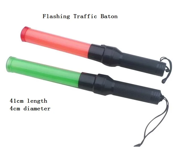 41CM*4CM Outdoor LED Traffic Baton Flashing Warning Safety Light Road ...
