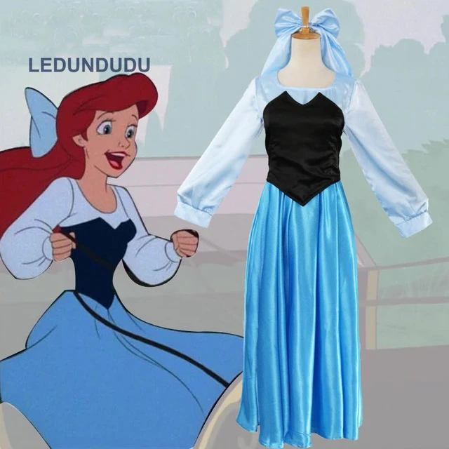 Ariel The Little Mermaid Blue Dress