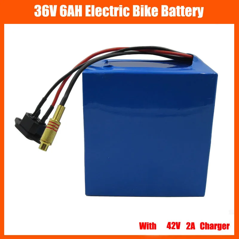 Rechargeable 36V 6AH lithium ion battery 36V 6AH Electric Bike Battery ...