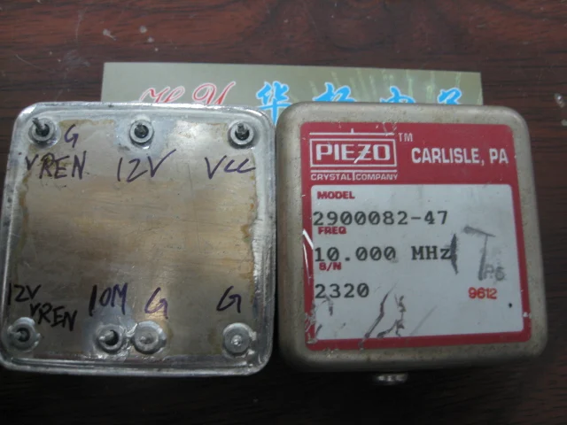 PIEZO 2900082 47 OCXO 10MHZ 12V disassemble parts instead of Trimble ...