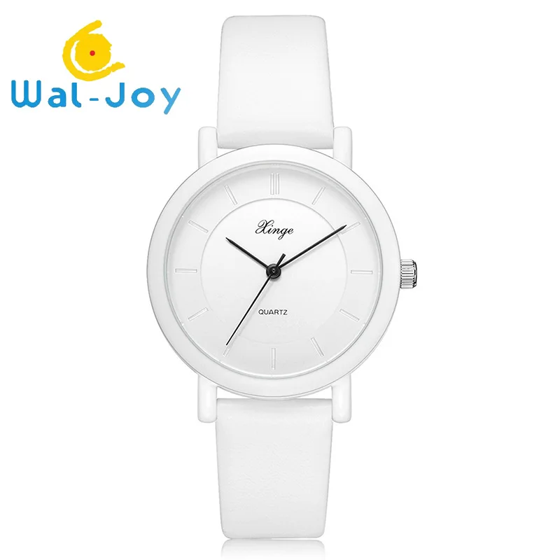 Wal Joy Wrist Watches for Women Modern Fashion Minimalist Watch PU ...